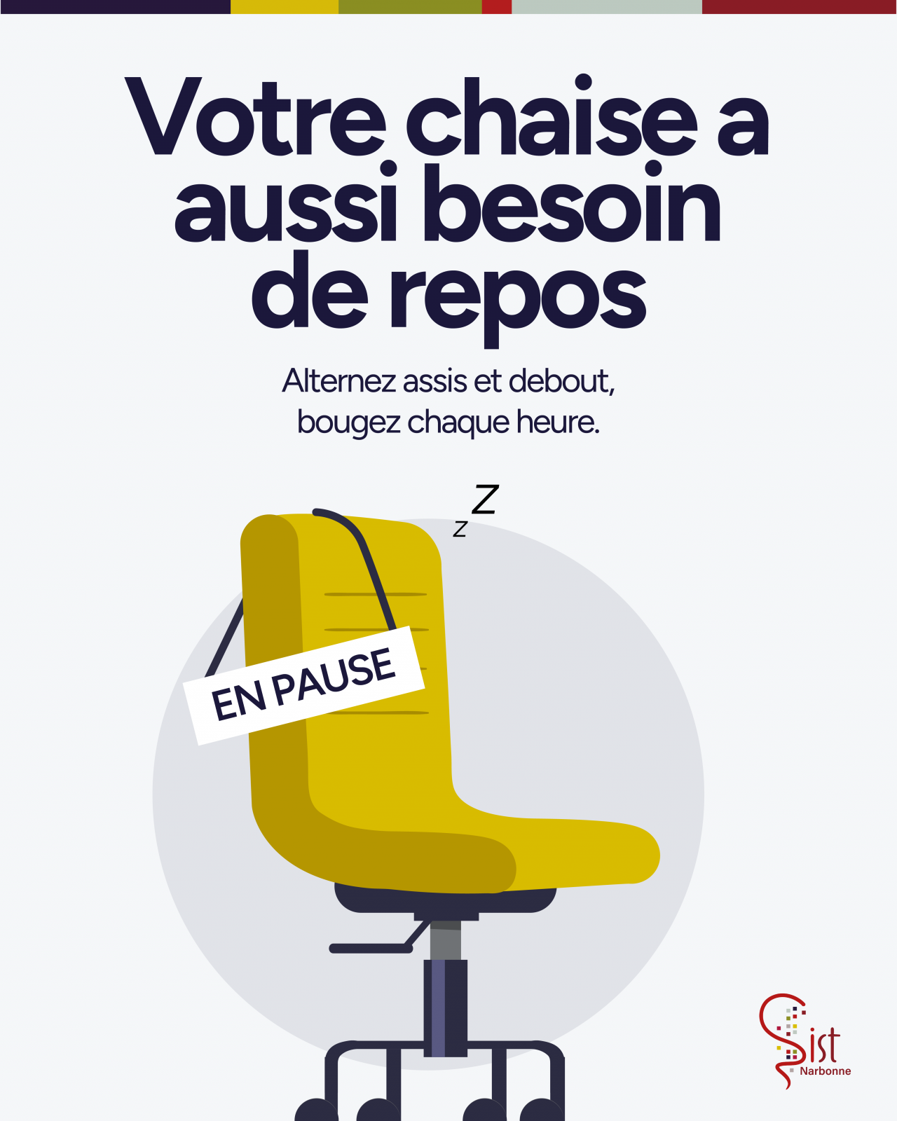 Votre chaise aussi a besoin de repos ! - SIST Narbonne