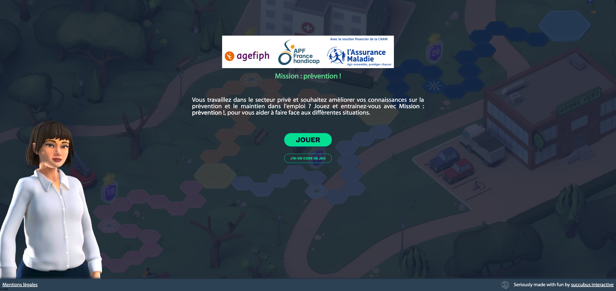 Serious Game PDP - Secteur privé - SIST Narbonne